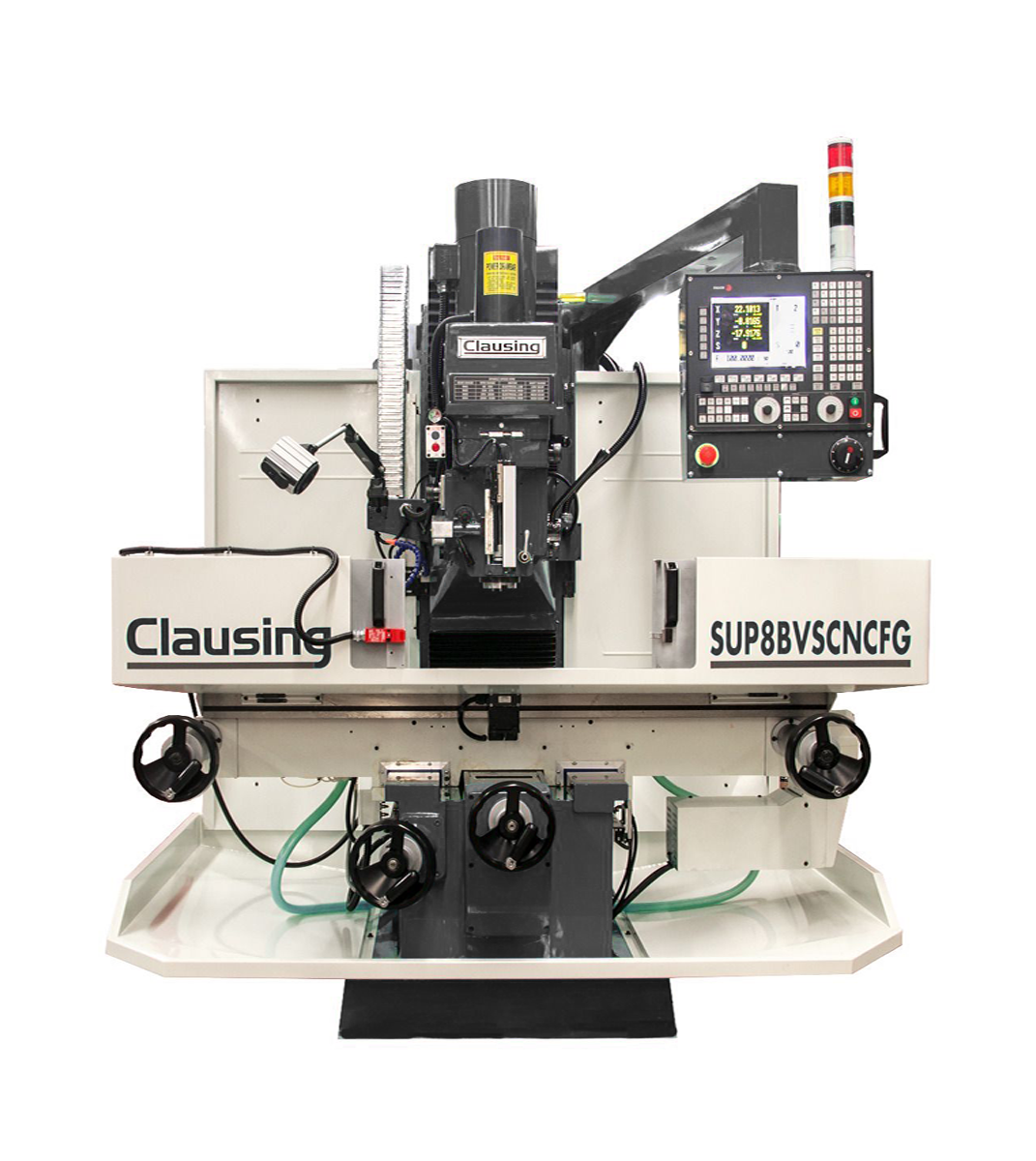 SUP8BVSCNCFG – Clausing CNC Bed Mill 3 Axis (column) Fagor 8055 Control ...